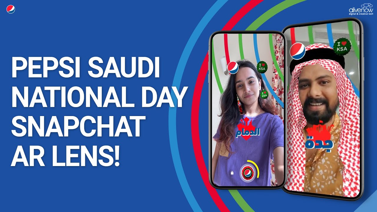 Pepsi and AliveNow Bring Saudi National Day Spirit to Snapchat with an ...